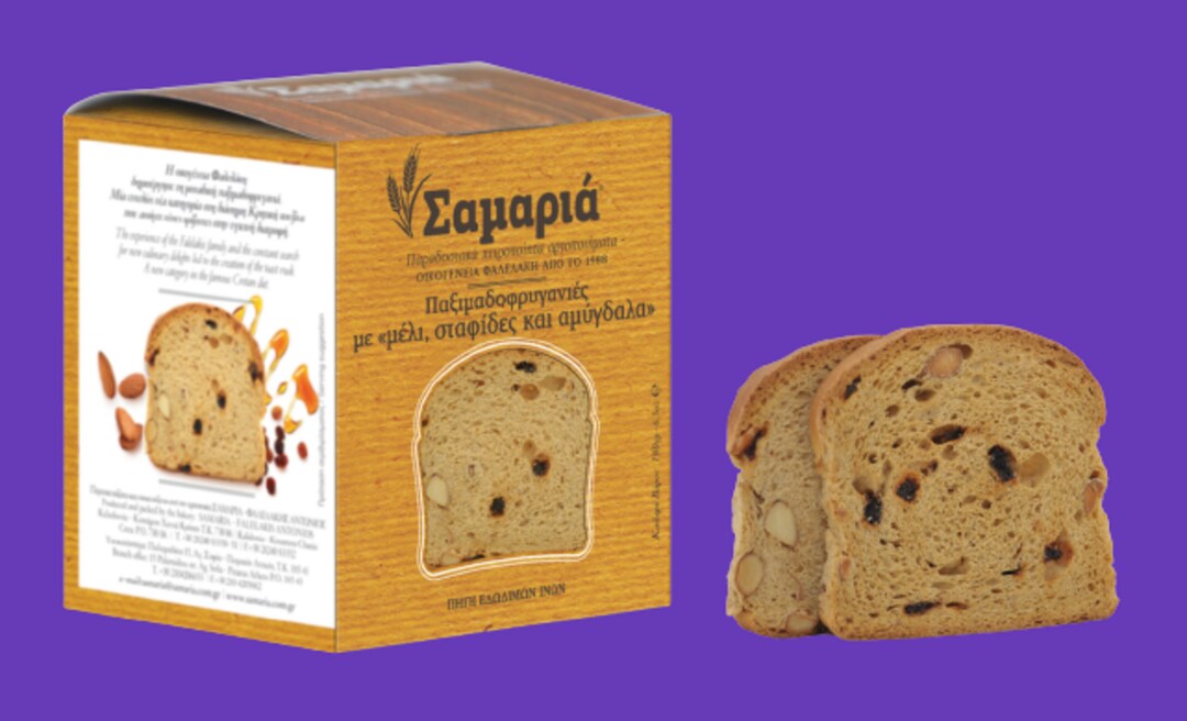 Greek Handmade Cretan Toast Rusks With Honey, Raisins, Almonds, No ...