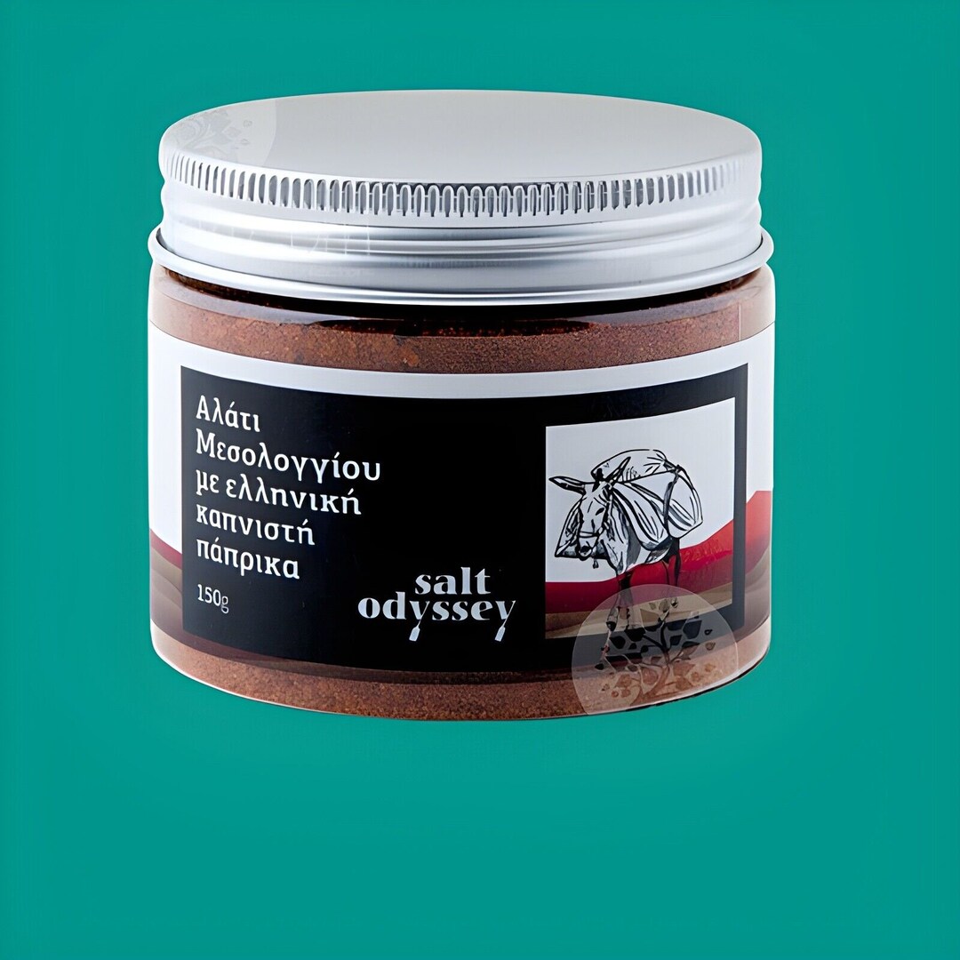 Greek Gourmet Salt With Smoked Paprika, 150 G 5.29 Oz, Free Shipping - Etsy