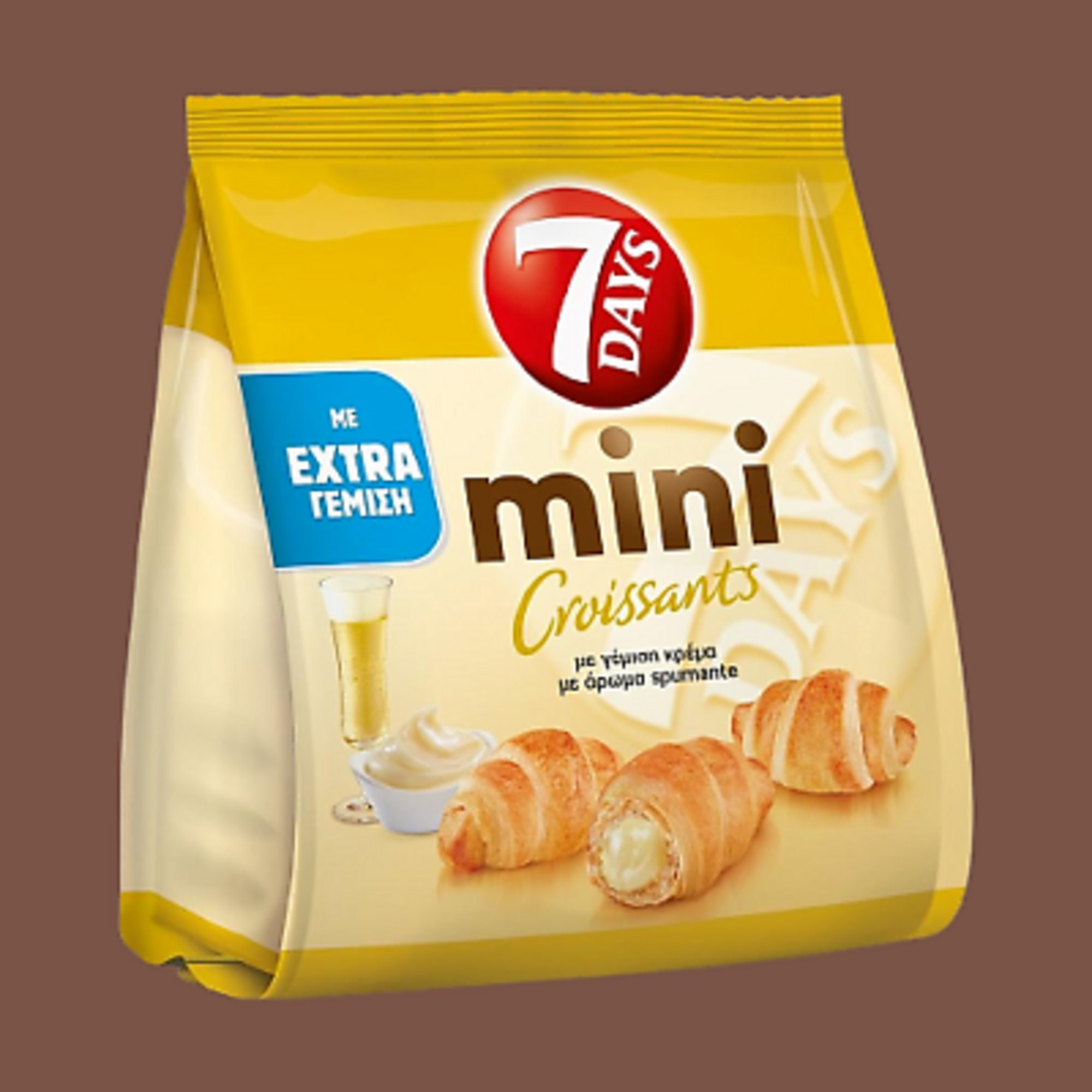 7days Greek Mini Croissants, 4 Delicious Choices, 2 X 103 G 3.63 Oz ...
