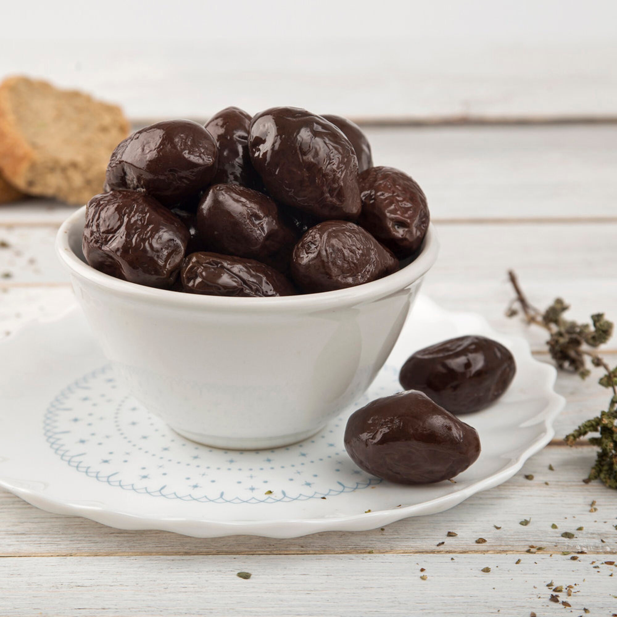 Greek RARE Black Wrinkled Prune Olives, 100% Natural, 180 G 6.35 Oz ...