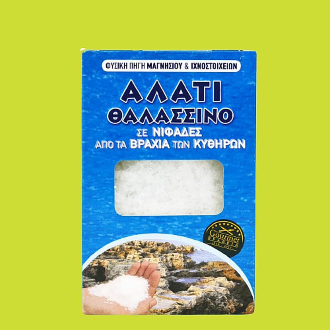 Greek Premium Rock Sea Salt, Hand Harvested, 100% Natural, From Island ...