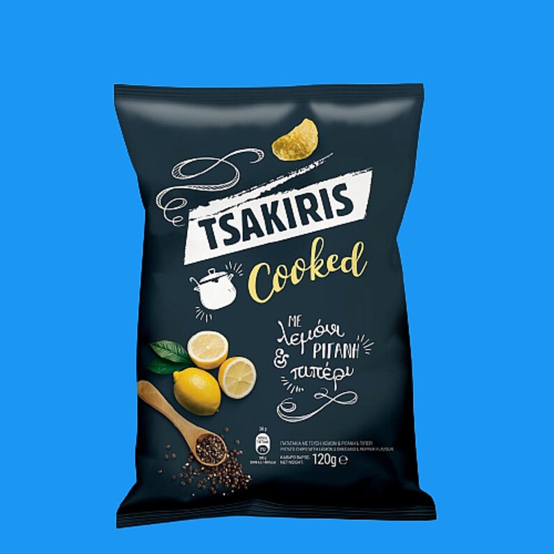 Tsakiris Greek Potato Chips, 6 Great Choices, 2x per Order, Free Shipping - Etsy