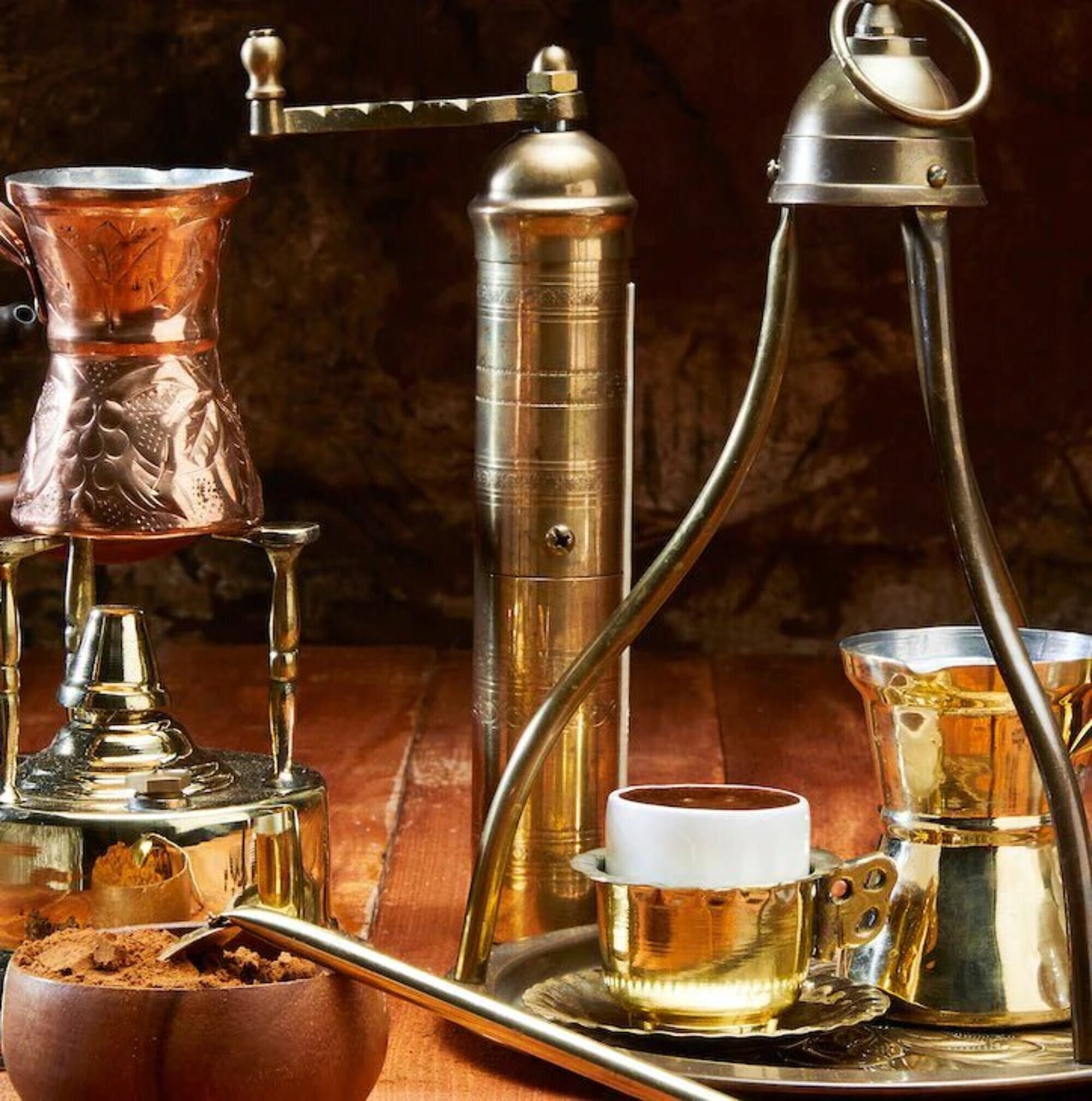 Greek Traditional Handmade Brass Coffee Pot (briki), Top Quality, Free ...