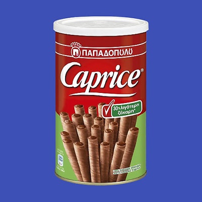 Papadopoulou Caprice Greek Wafer/praline Sticks, -30% Sugar, 250 G (8. ...