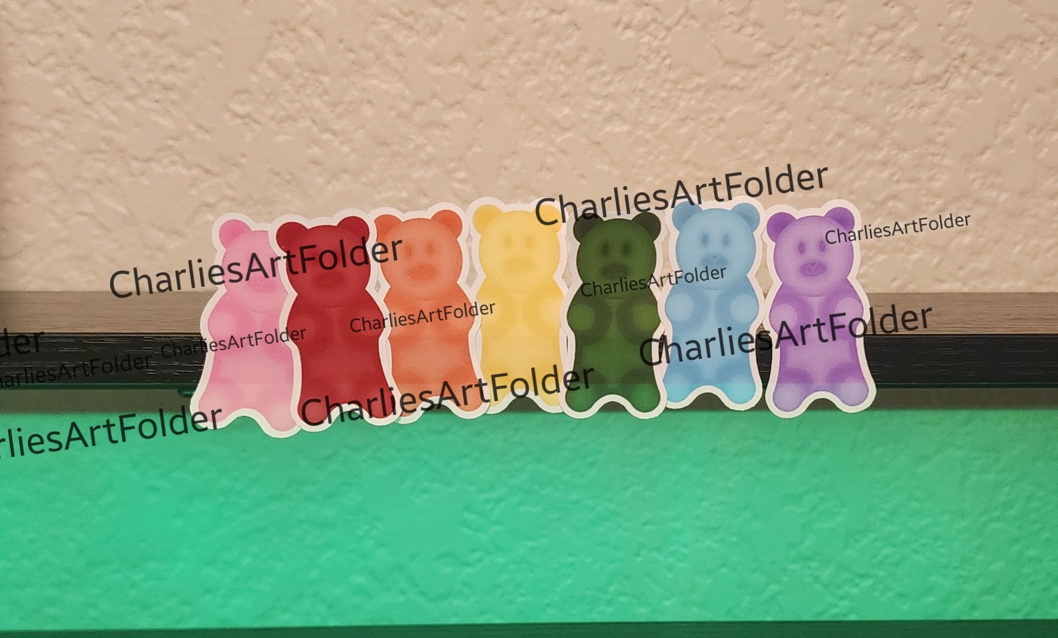 Gummy Bear Stickers Candy Sticker Gummy Stickers Laptop Sticker ...