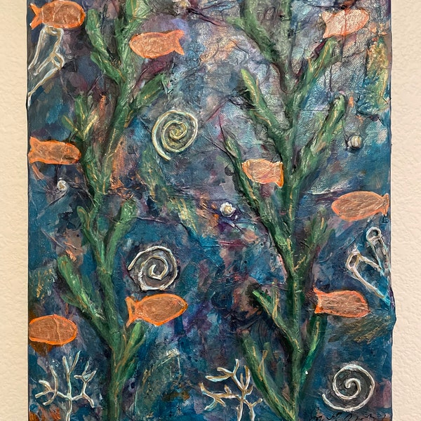 Garibaldi Fish - Etsy