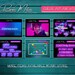 Animated Neon Purple Alerts With Transparent Background. - Etsy