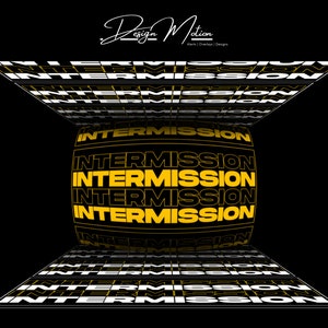 Animated Twitch Scene Starting Soon, Be Right Back, Intermission ...