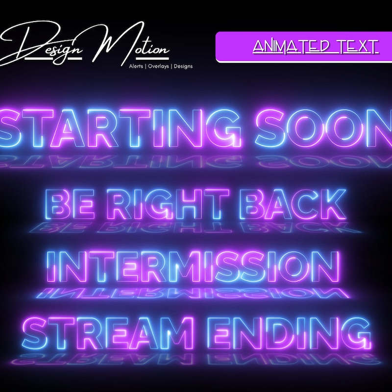 Stream Starting Soon - Etsy