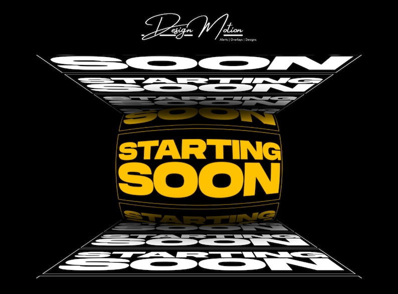 Animated Twitch Scene Starting Soon, Be Right Back, Intermission ...