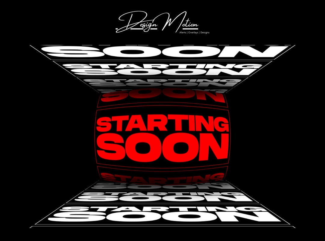 Animated Twitch Scene Starting Soon, Be Right Back, Intermission ...