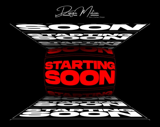 Animated Twitch Scene Starting Soon, Be Right Back, Intermission ...
