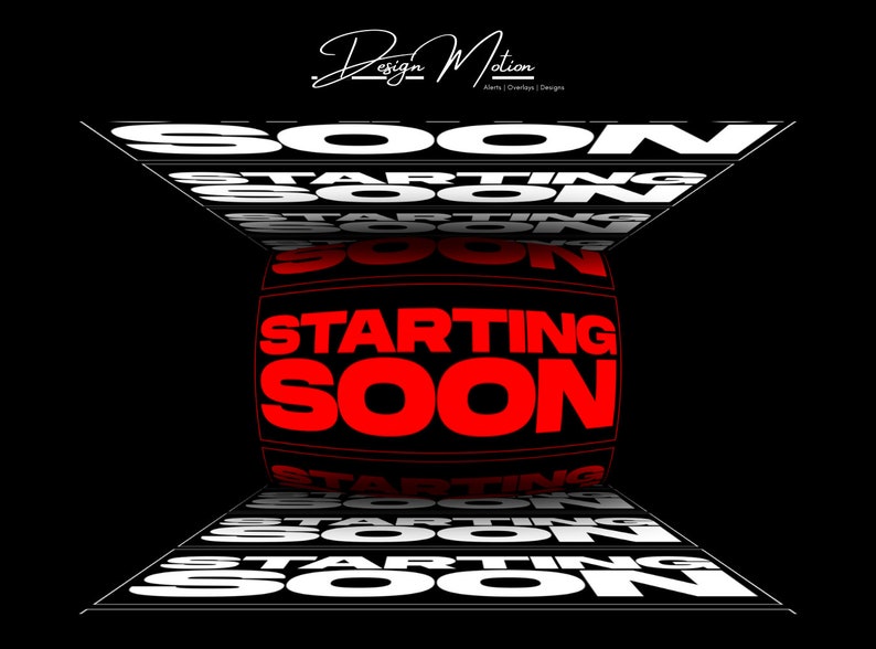Animated Twitch Scene Starting Soon, Be Right Back, Intermission ...