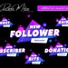 Animated Neon Twitch Alerts in Blue, Purple and Pink Follower ...
