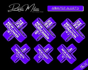 Animated Bits / Cheers Twitch Falling Alerts With Transparent - Etsy