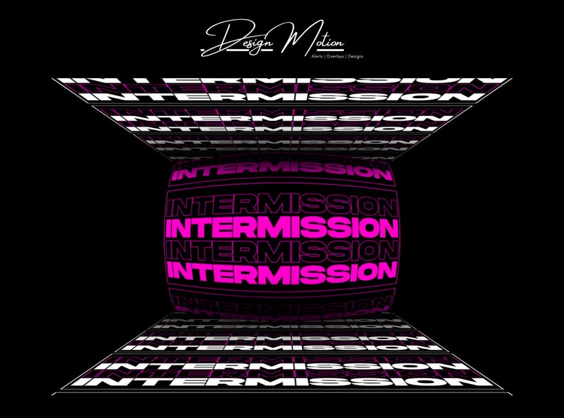 Animated Twitch Scene Starting Soon, Be Right Back, Intermission ...