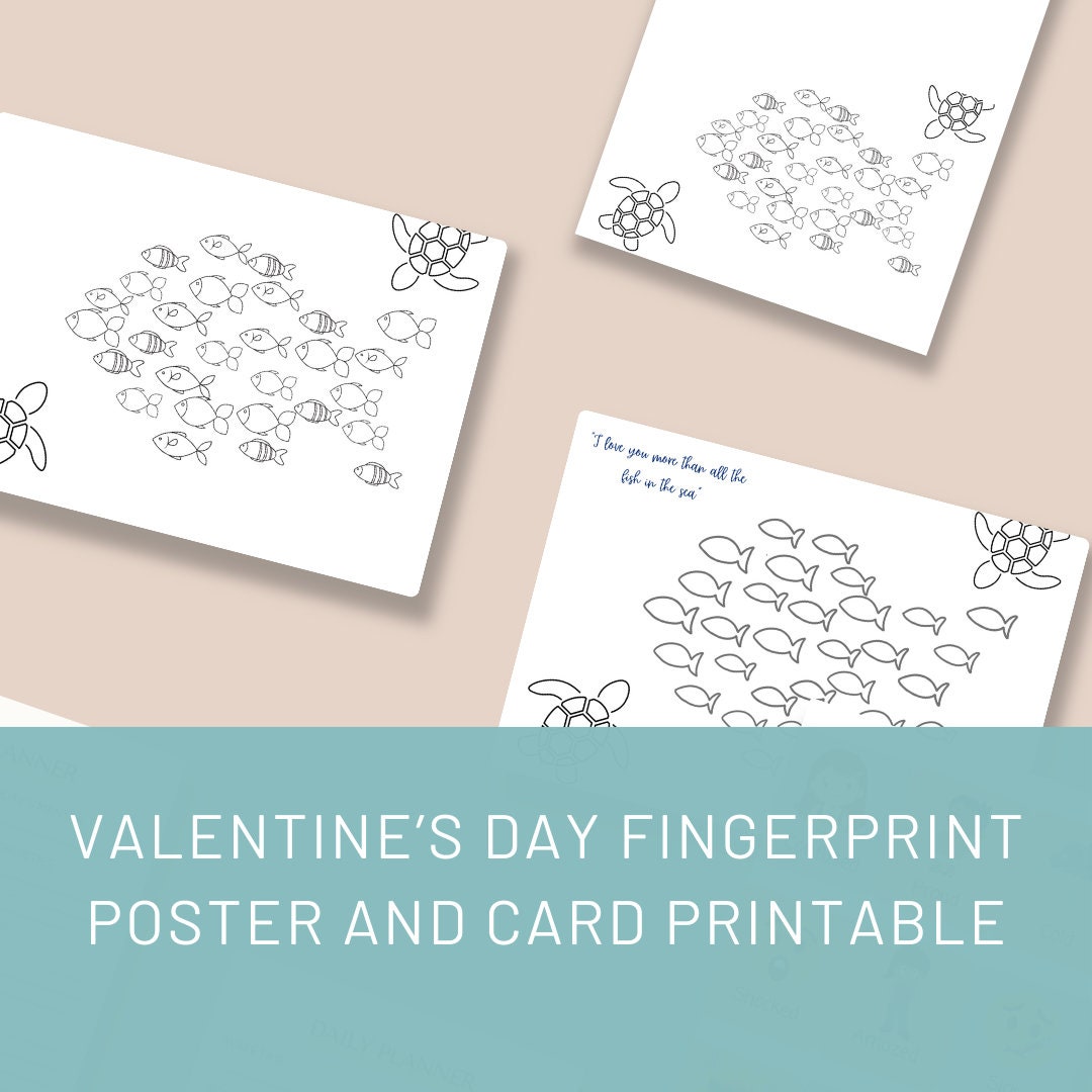 Mothers Day Fingerprint Art / Easy Craft for Toddlers and Kids / Gift ...