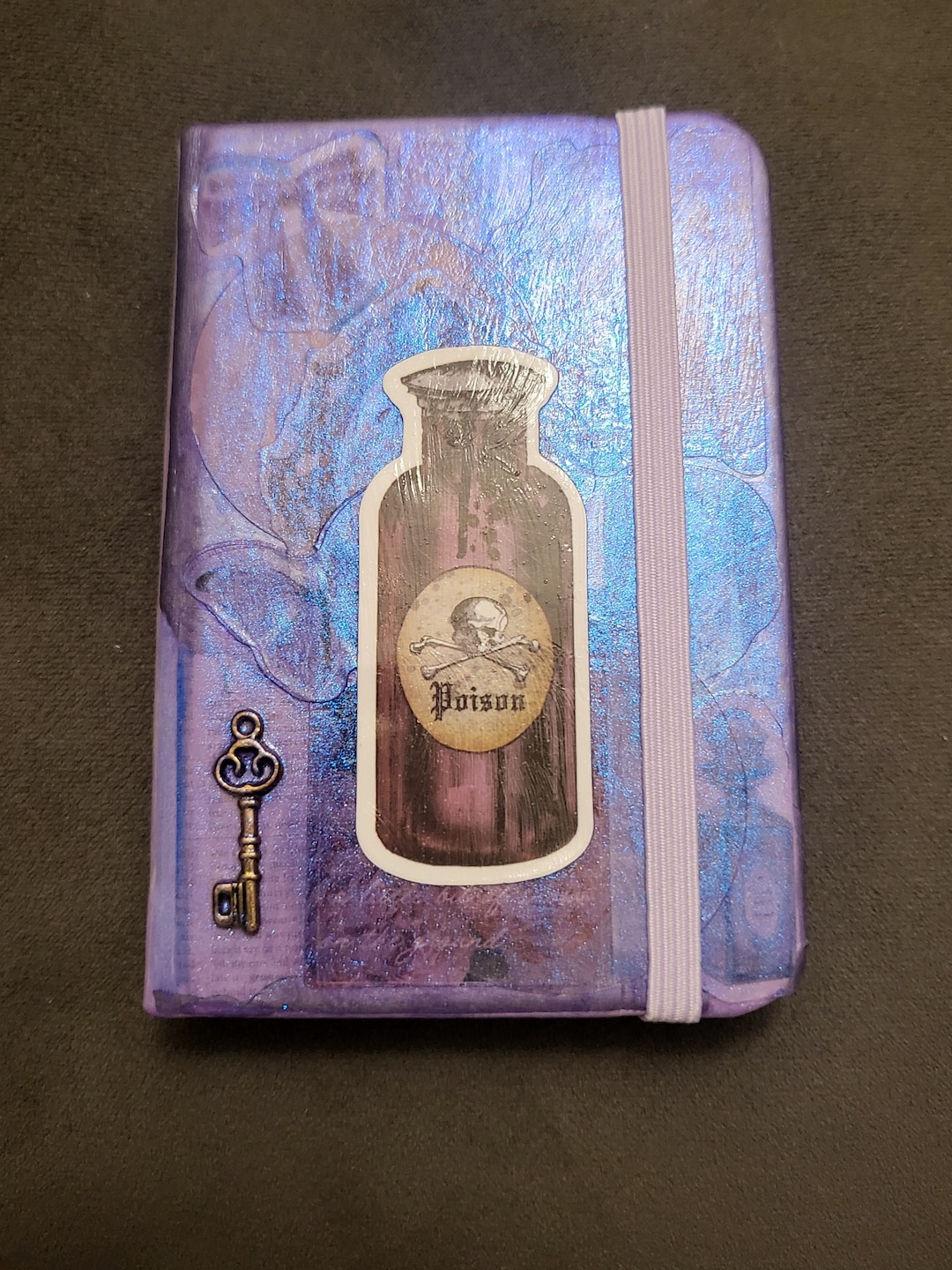 Purple Poison Deco Journal 4.5x3" Spellbook Book of Shadows - Etsy