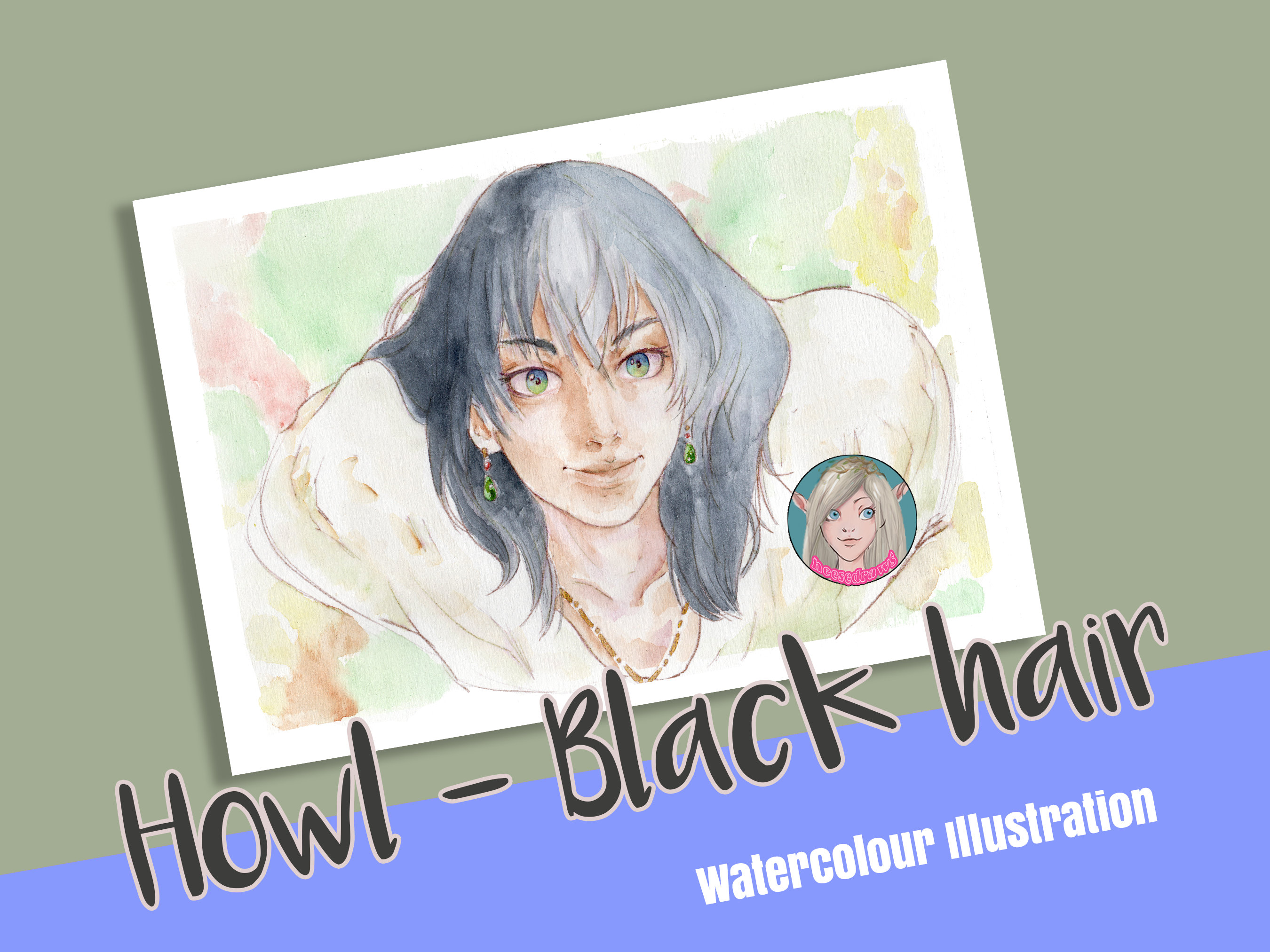 Howl With Black Hair