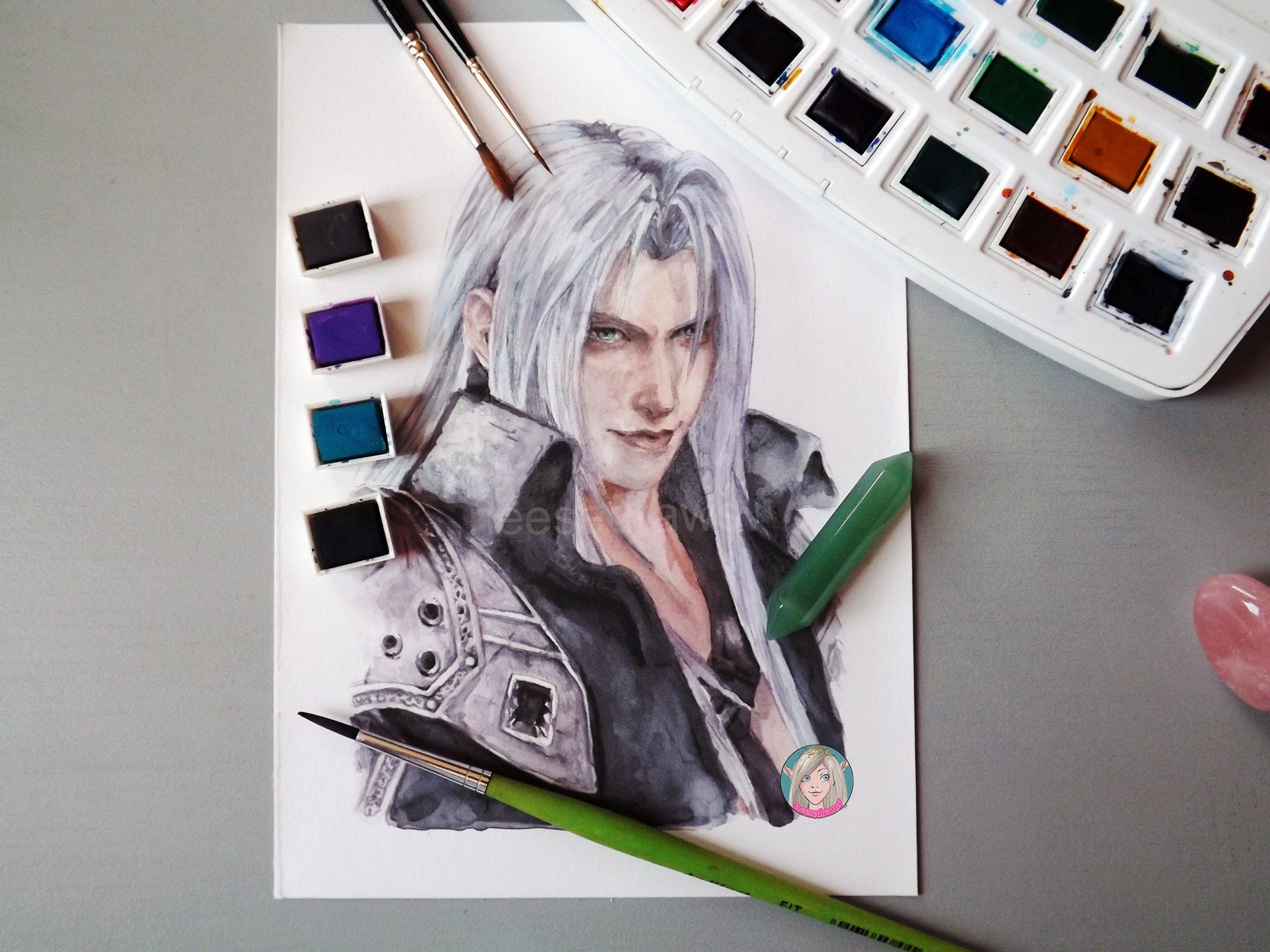 Final Fantasy Sephiroth Drawing