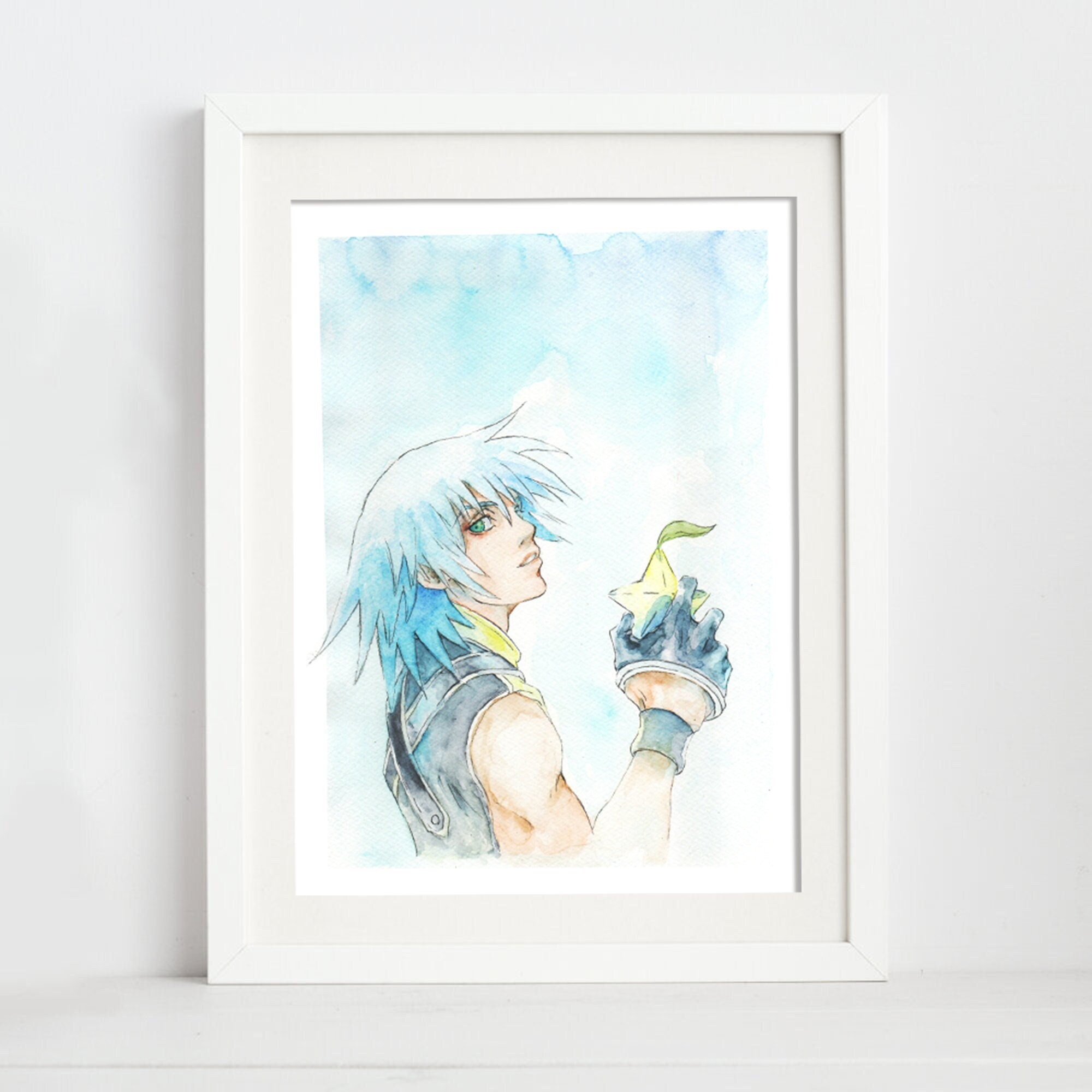 Kingdom Hearts Riku Drawings