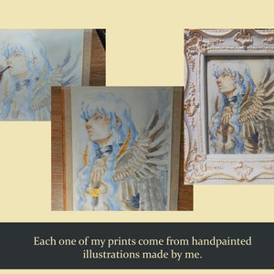 Griffith Art Print Watercolor Fanart Handpainted - Etsy