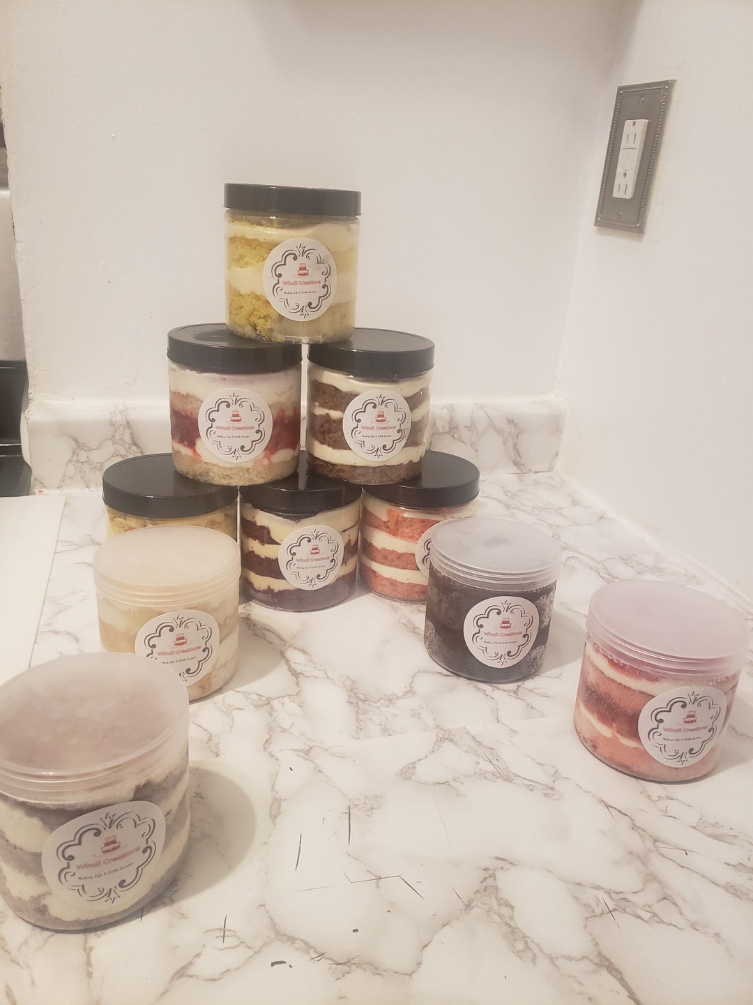 Cake Jars: Fresh Baked Cakes in a Jar - Etsy