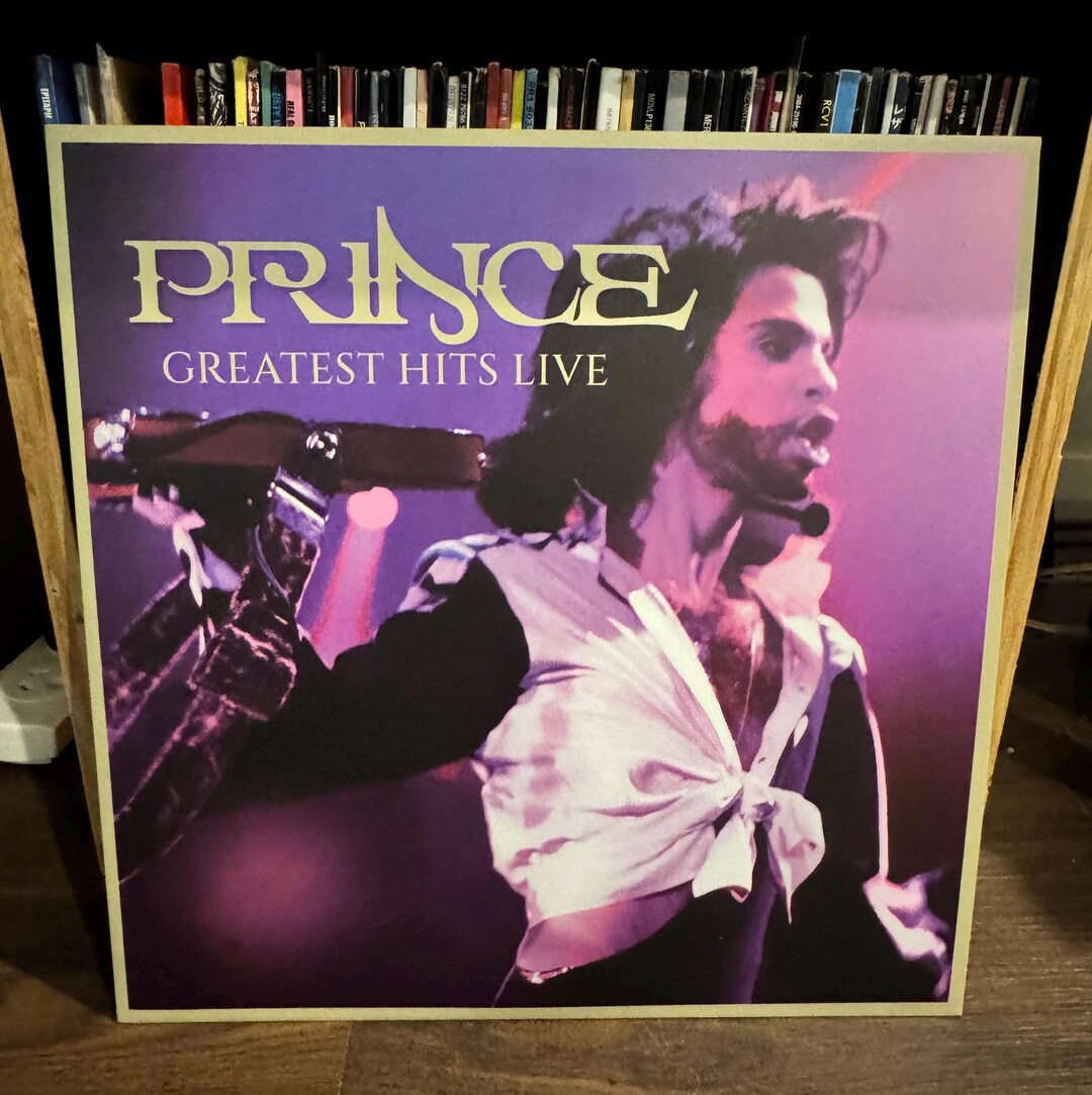 Prince Greatest Hits Live Vinyl Record LP Album Pop Rock Purple Rain ...