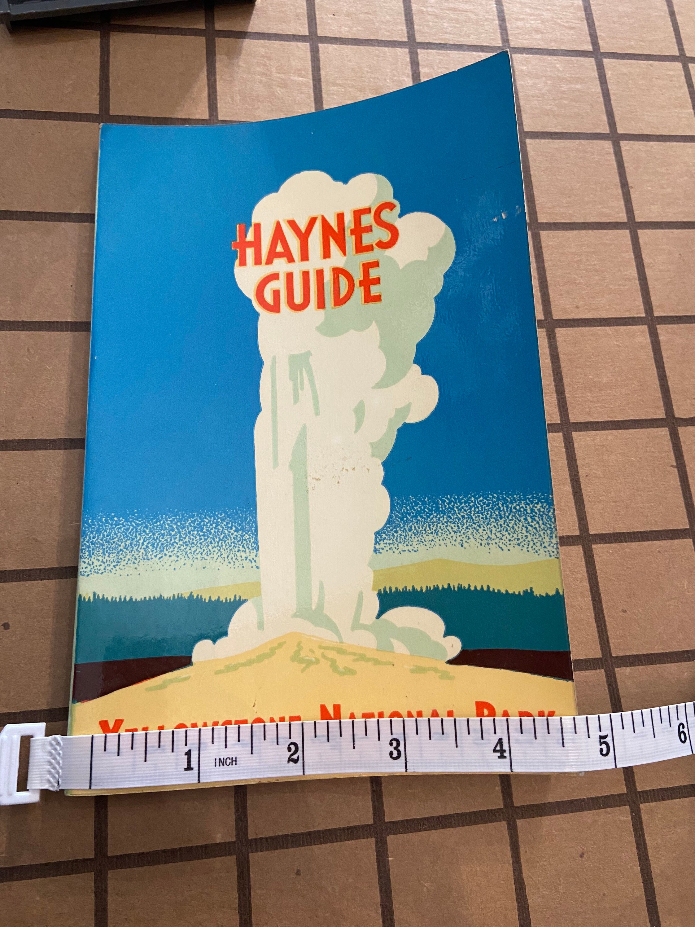 Haynes Guide Yellowstone National Park - Etsy