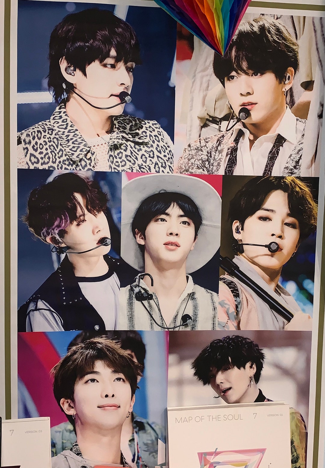 BTS Wall Scroll Decor - Etsy