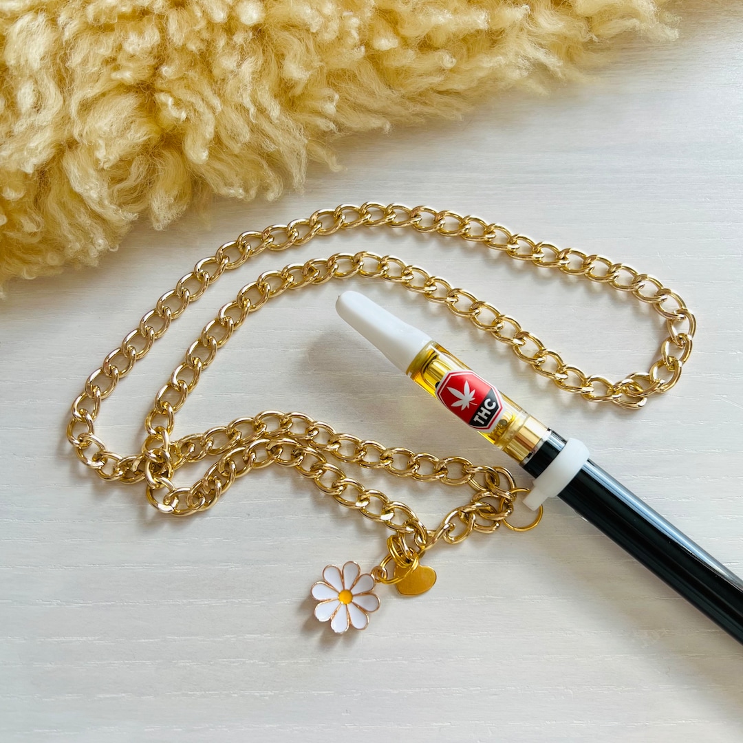 Lightweight Vape Holder Chain / DAISY & HEART / Chain Vape Holder ...