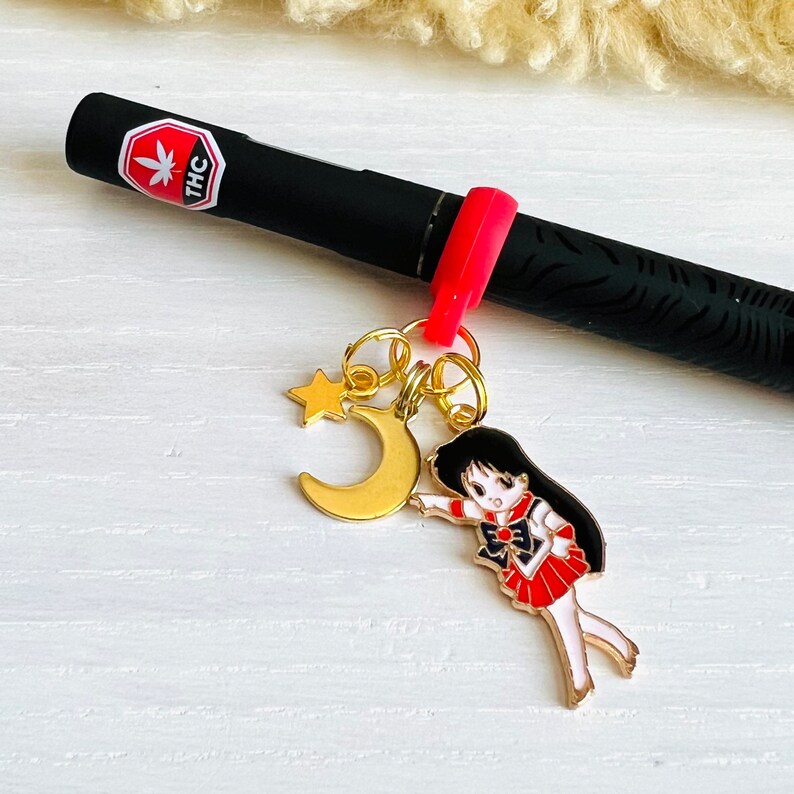 Sailor Moon Vape Charms / Cute Anime Vape Charms With Silicone - Etsy