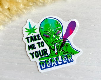 Weed Dealer Sticker - Etsy