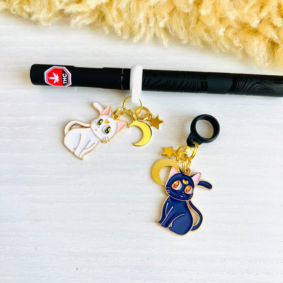 Sailor Moon Cats Vape Charms / Cute Anime Vape Charms With Silicone ...