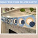 Solar Eclipse 2024 Party Banner, Printable Digital Download, Decoration ...
