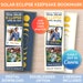 Solar Eclipse 2024, Custom Bookmark, Memory Keepsake, Photo Bookmark ...