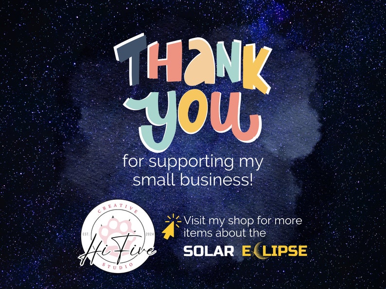 Solar Eclipse 2024 Party Banner, Printable Digital Download, Decoration ...