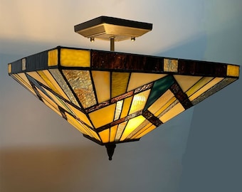 Mission Ceiling Light - Etsy