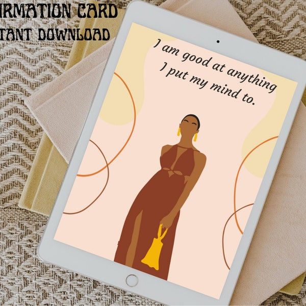 Black Girl Magic Affirmation Cards - Etsy