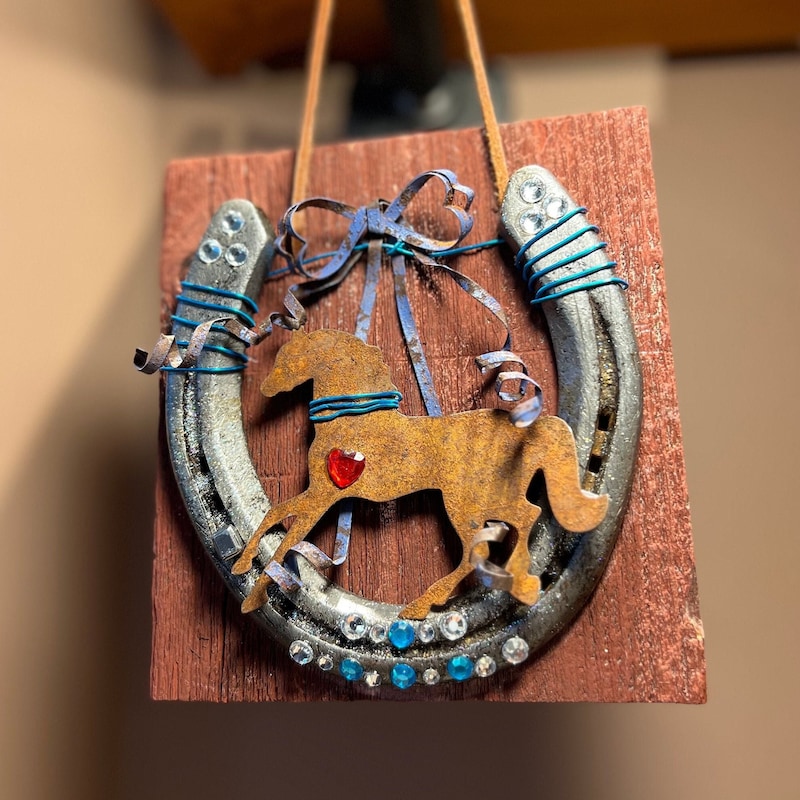 Rustic Horse Art - Etsy