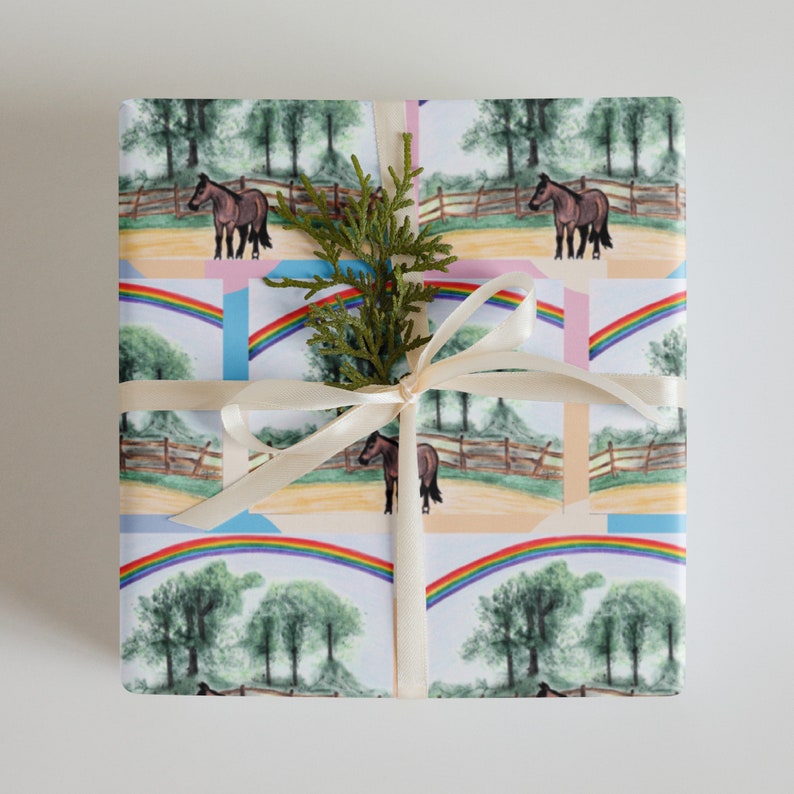 Farmhouse Wrapping Paper Sheets: Country Chic Gift Wrap (set of 3) - Etsy