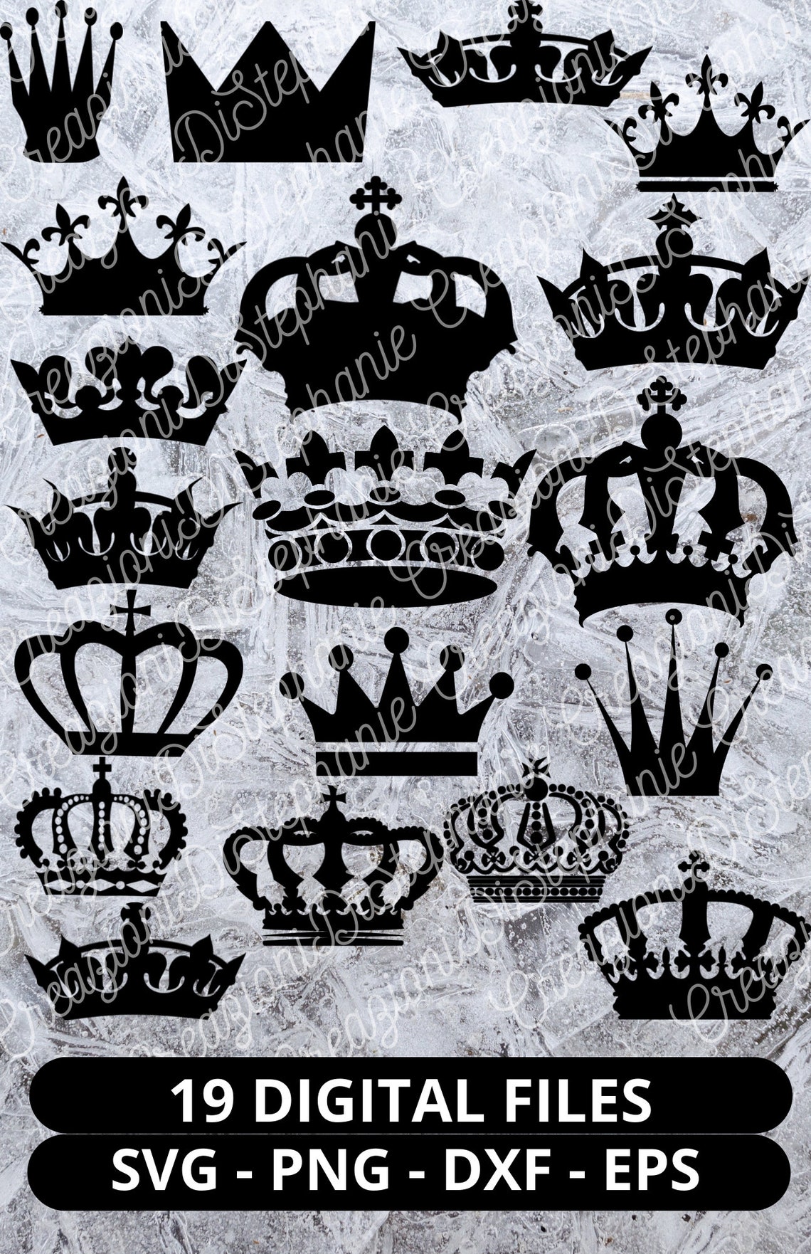 Crown SVG, King and Queen, Royalty - Etsy