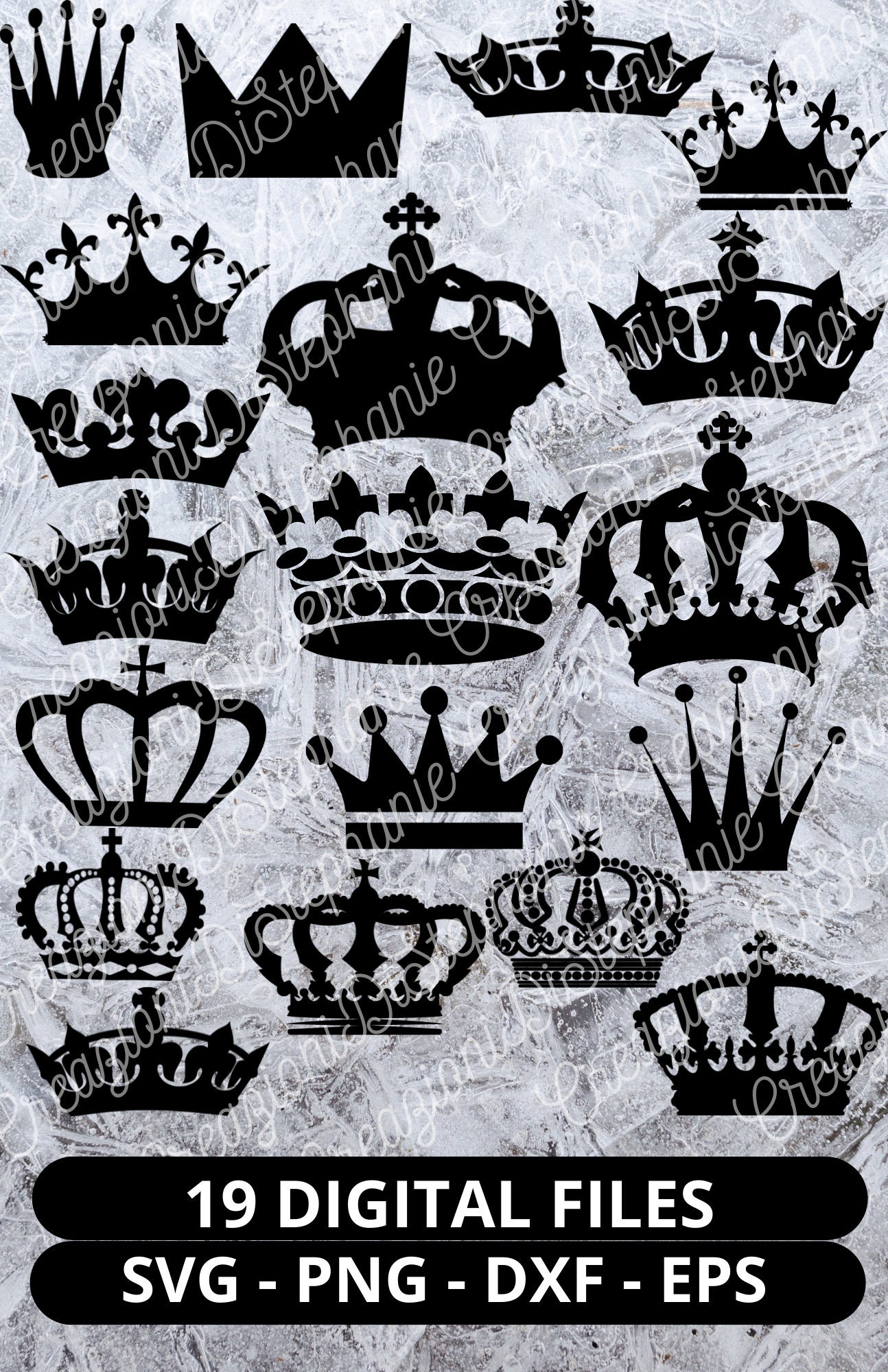 Crown SVG, King and Queen, Royalty - Etsy