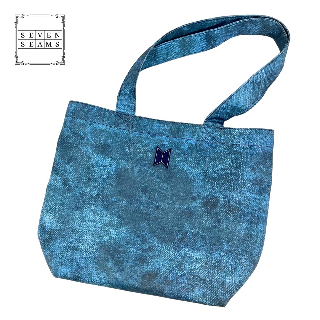 RM Indigo Tote Bag Cotton Canvas Tote Bag - Etsy