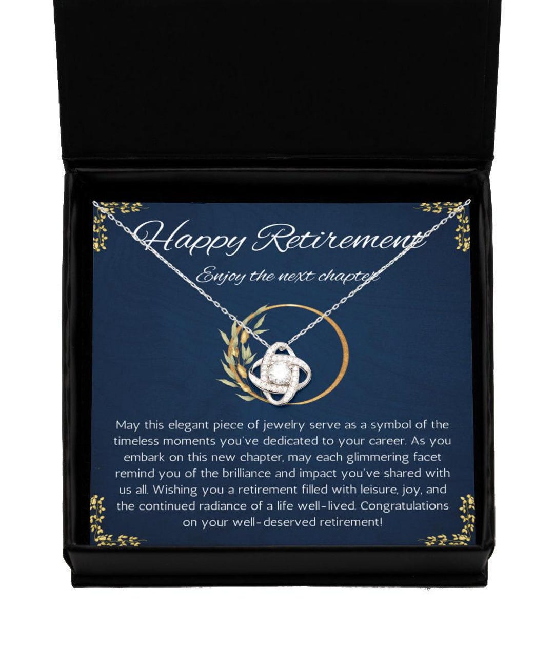 Retirement Gift for Women, Retirement Necklace, Jewelry for Retirement ...