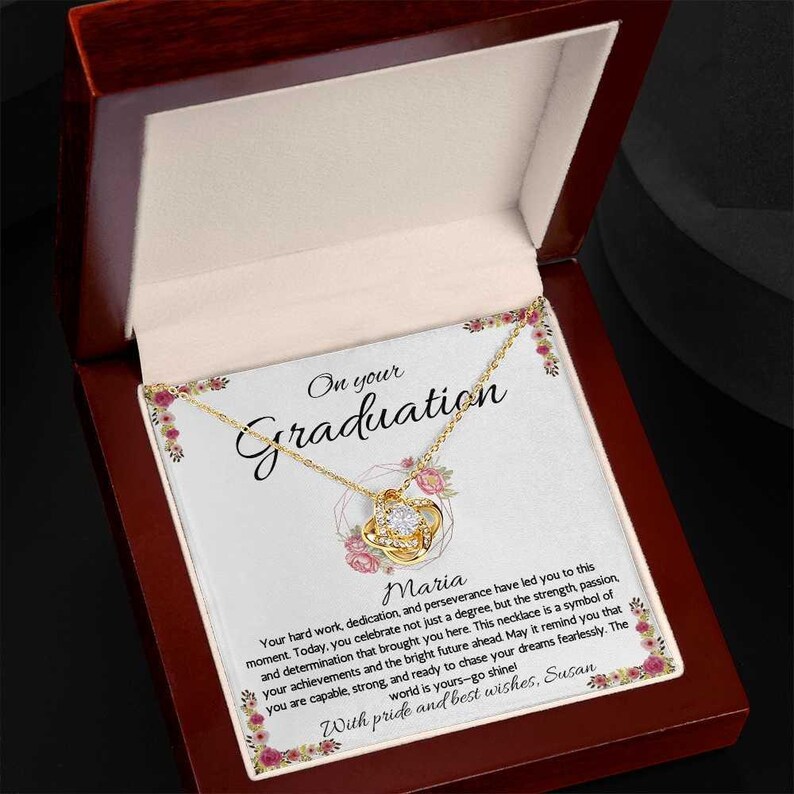 College Graduation Gift for Her, Phd Graduation Gift Necklace for ...