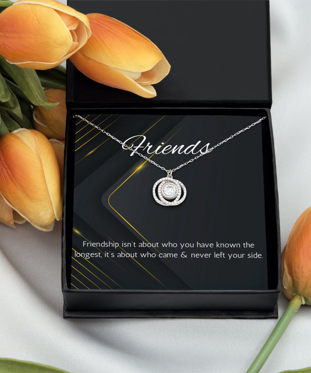 Friend Gift Necklace, Birthday Gift for Friend, Friendship Necklace ...