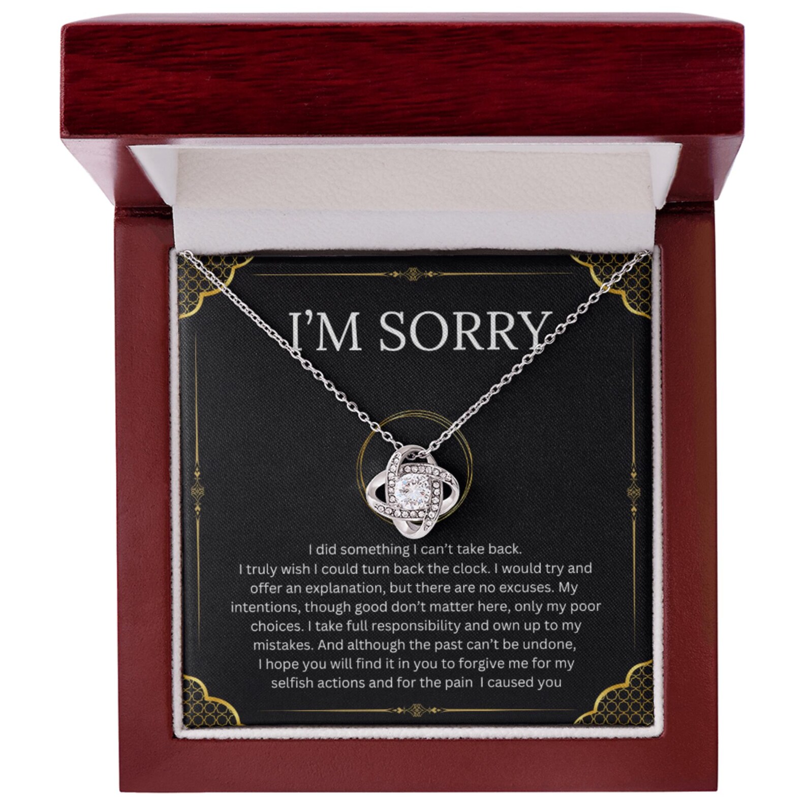 I'm Sorry Gift for Her, I Love You, I'm Sorry Gift, Apology Gifts For ...