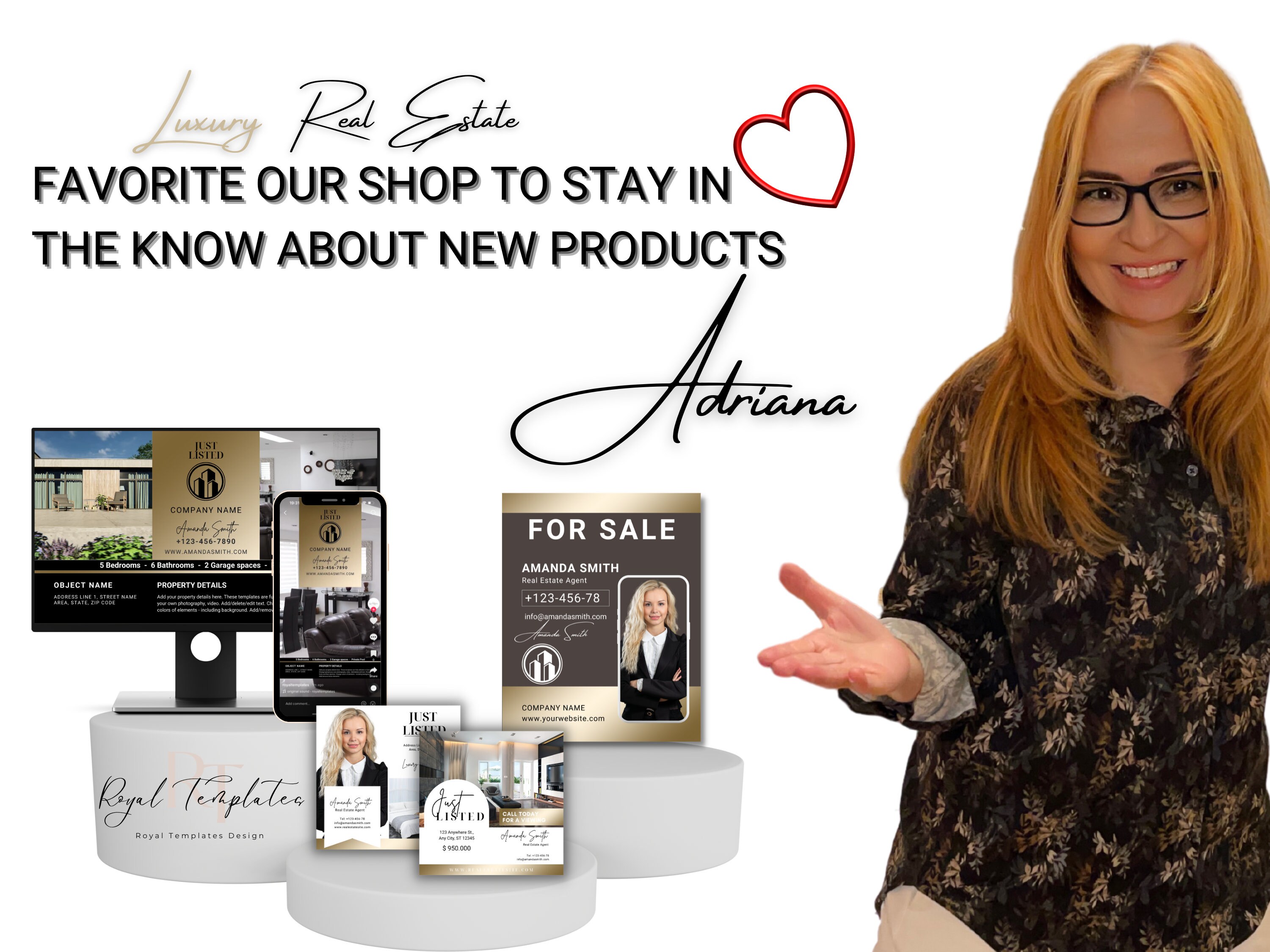 Rose Gold Realtor Yard Sign, Real Estate Agent Yard Sign, Yard Sign ...