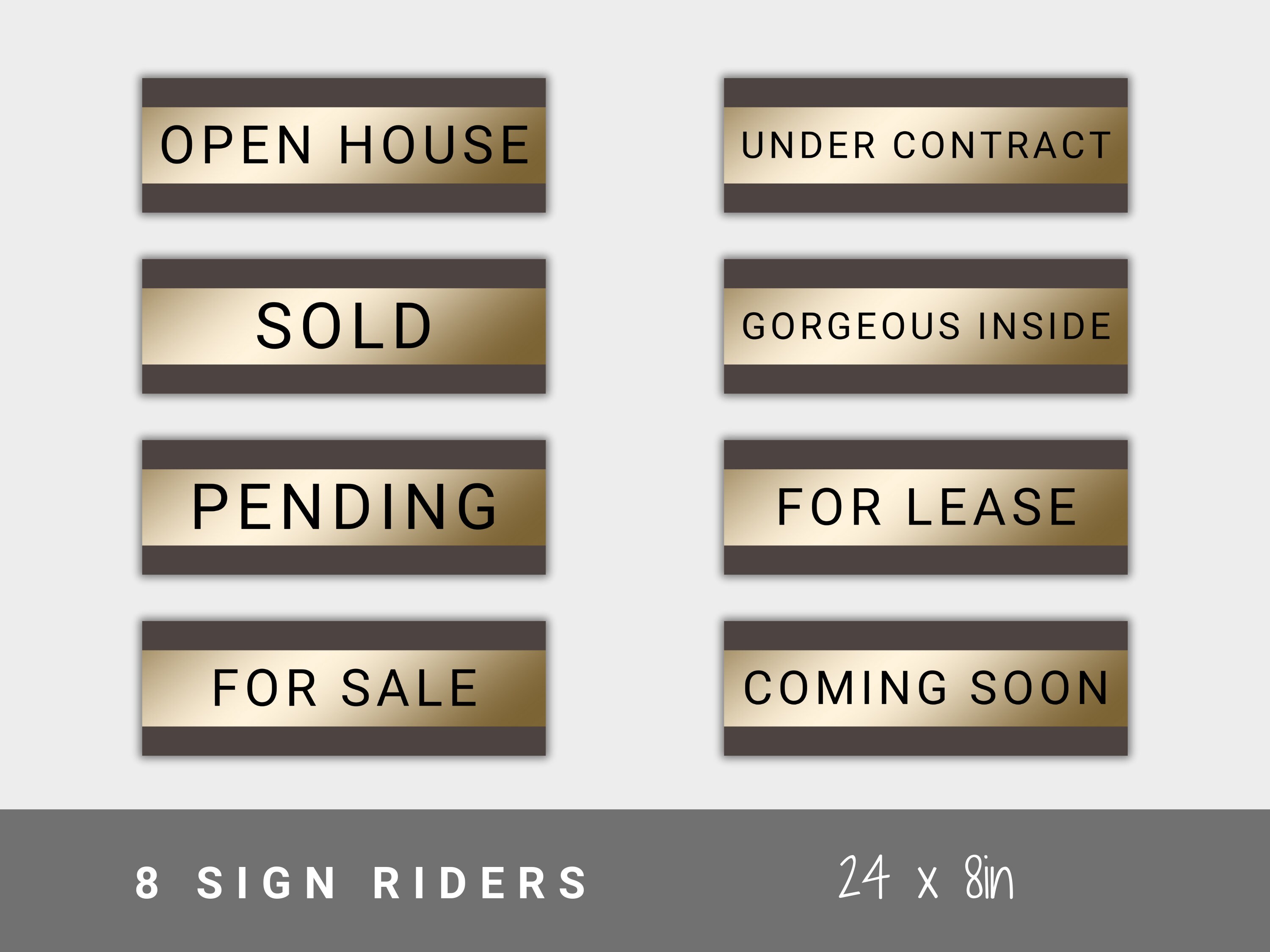 Real Estate Agent Yard Sign, Yard Sign Template, for Sale Yard Sign ...